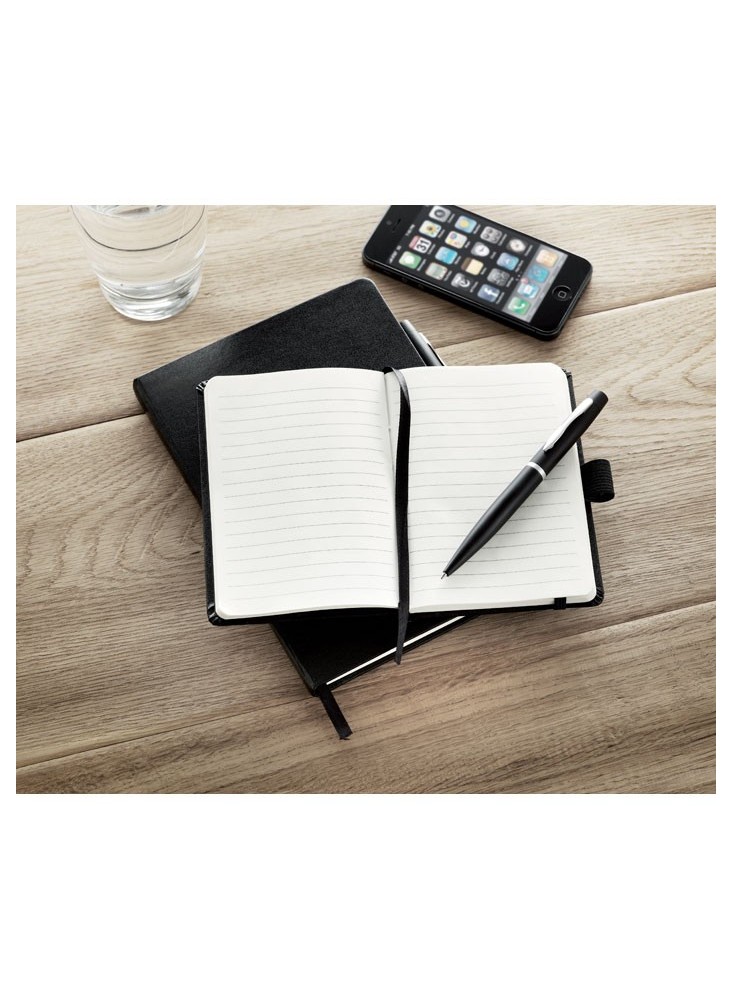 Carnet de note A6 avec couverture cartonnée personnalisable